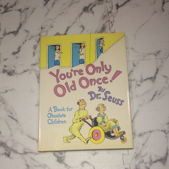 Toys | Dr Seuss Youre Only Old Once Vintage Book | Poshmark